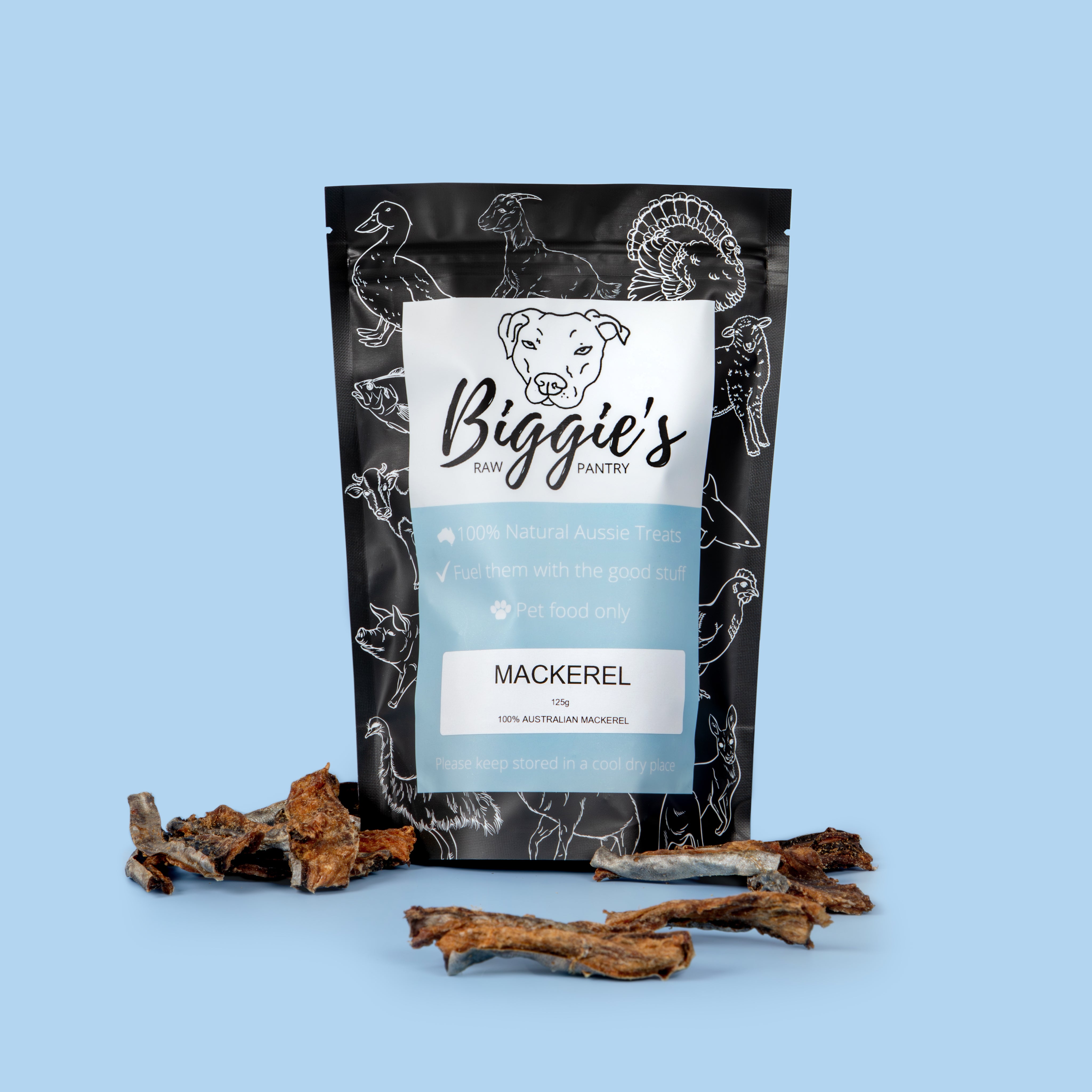 Mackerel Treats for Dogs & Cats – Skin, Coat, Joint & Brain Health ...