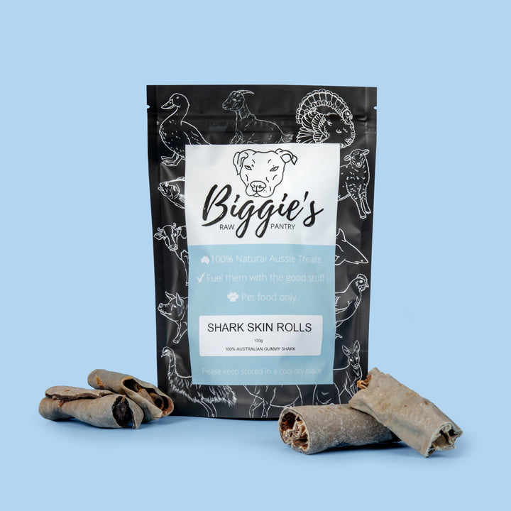 Shark Skin Rolls for Dogs - Collagen Rich, Sustainable Gummy Shark ...